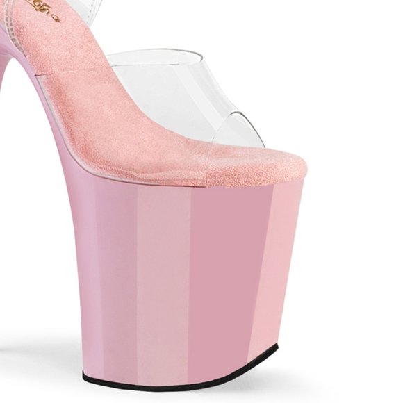 Shoes | Barbiecore Barbie Platform Clear High Heel Shoes | Poshmark